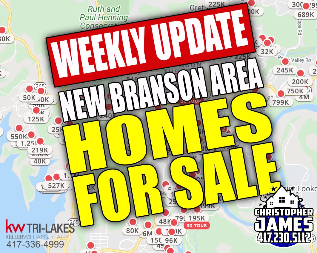 New Listings This Week - The Branson Home Team